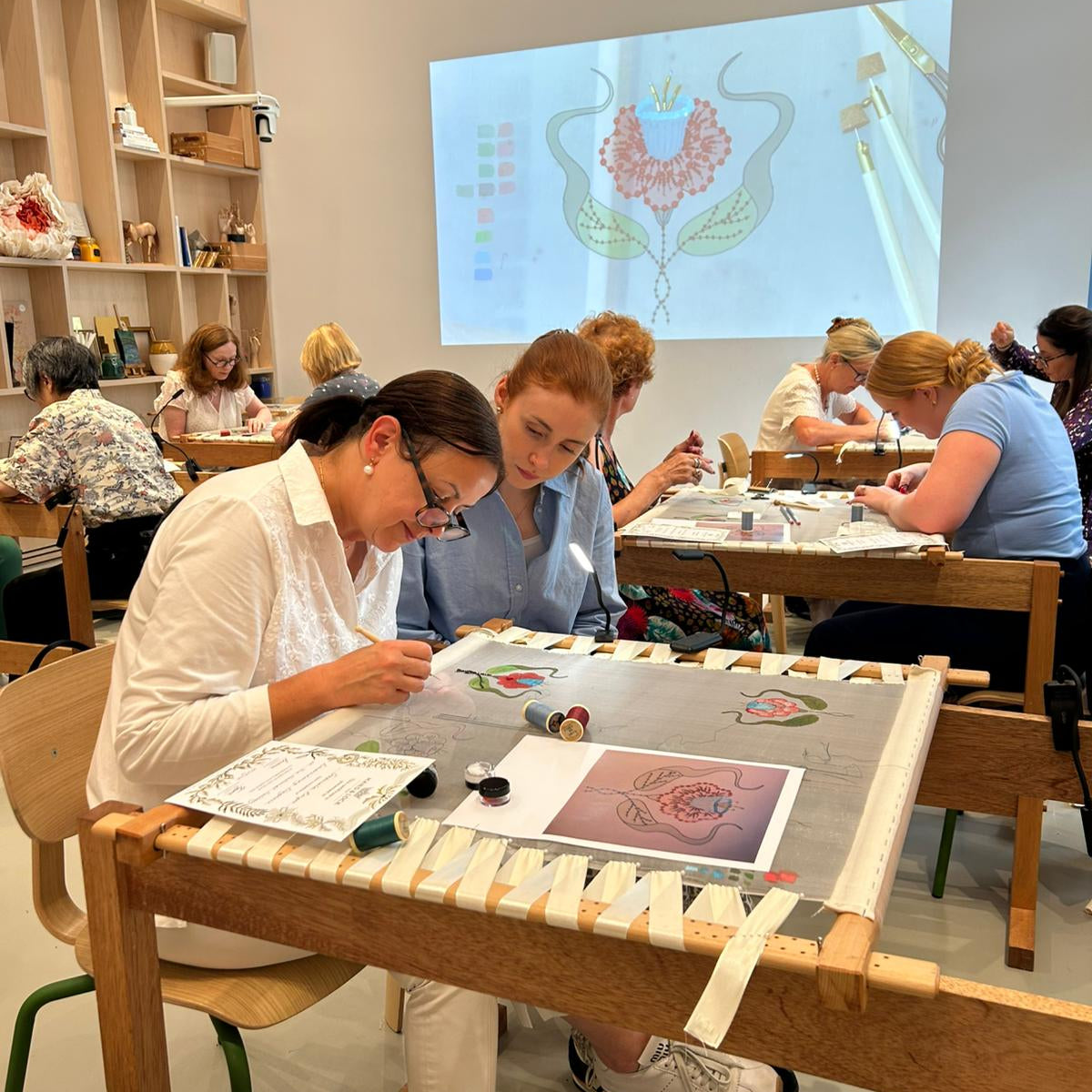 How to Frame Up Your Fabric – Hand & Lock