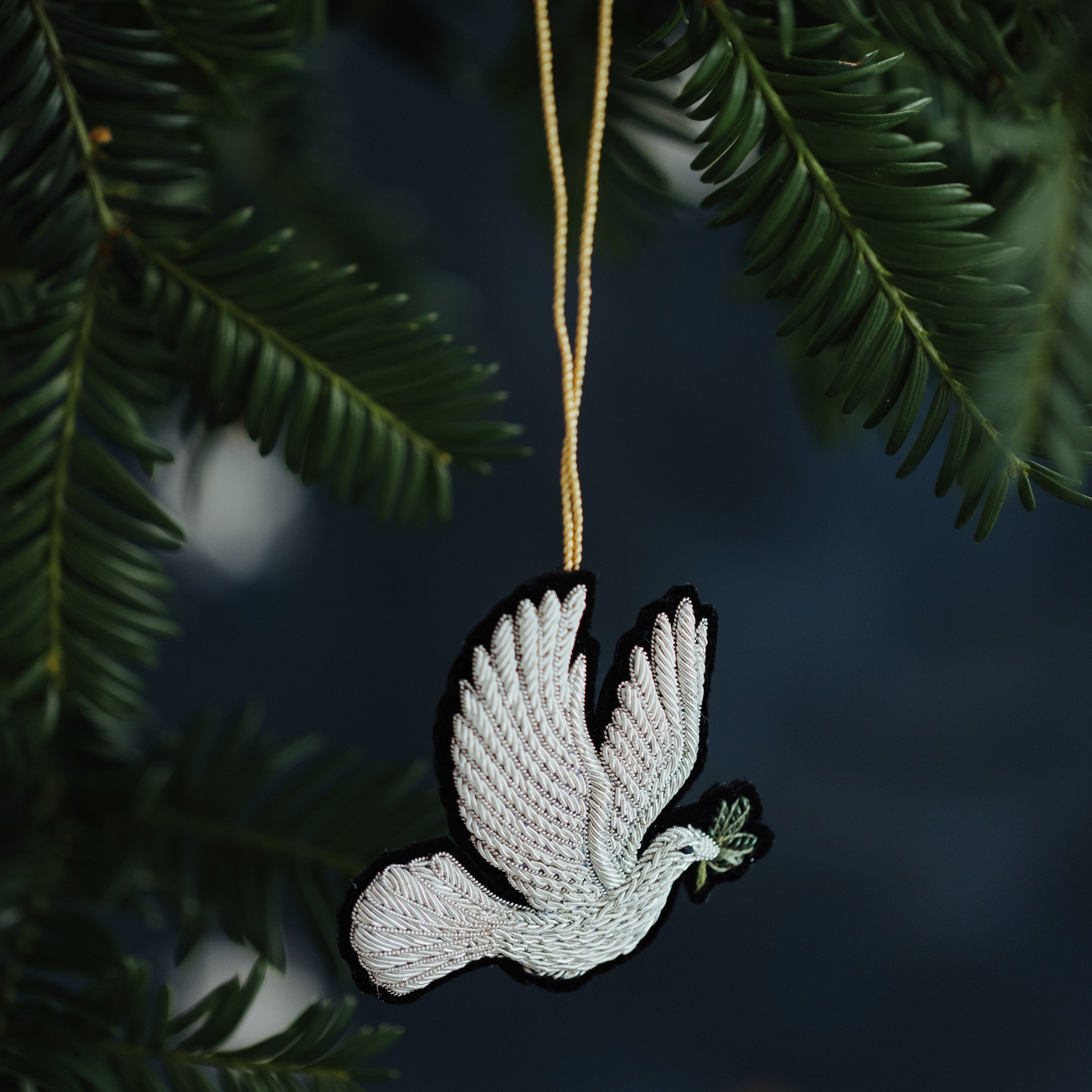Turtle Dove Peace 358/R365 Turtle Dove Christmas Ornament