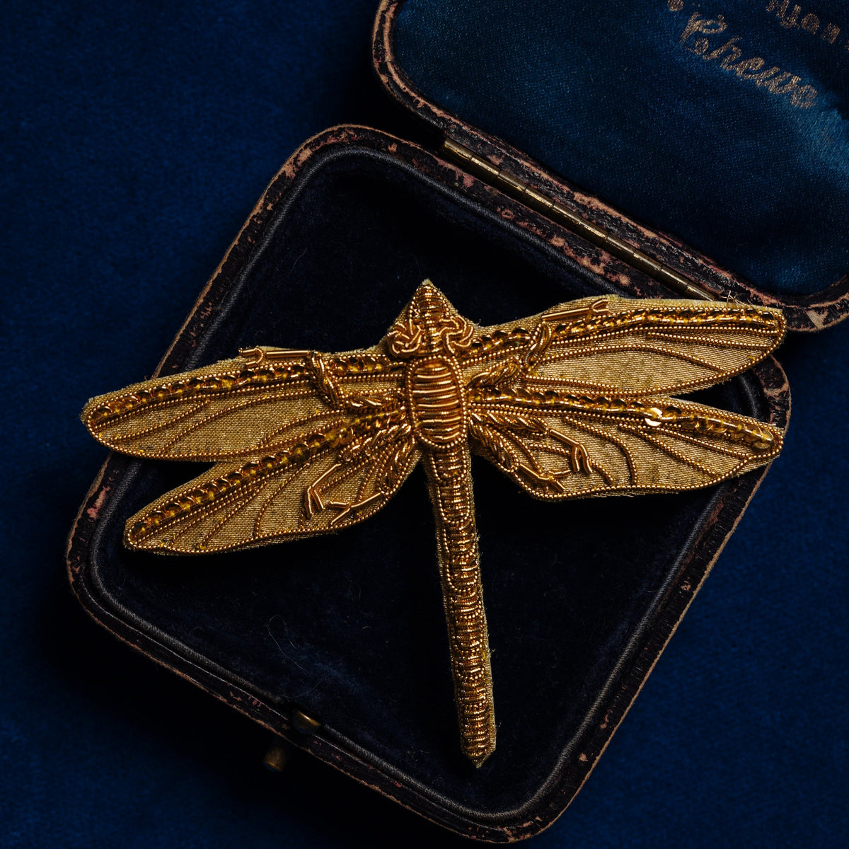 The Dragonfly Brooch – Hand & Lock