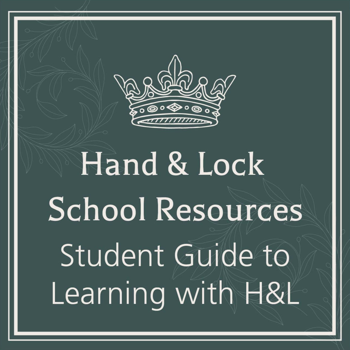 Hand & Lock Free School Resources