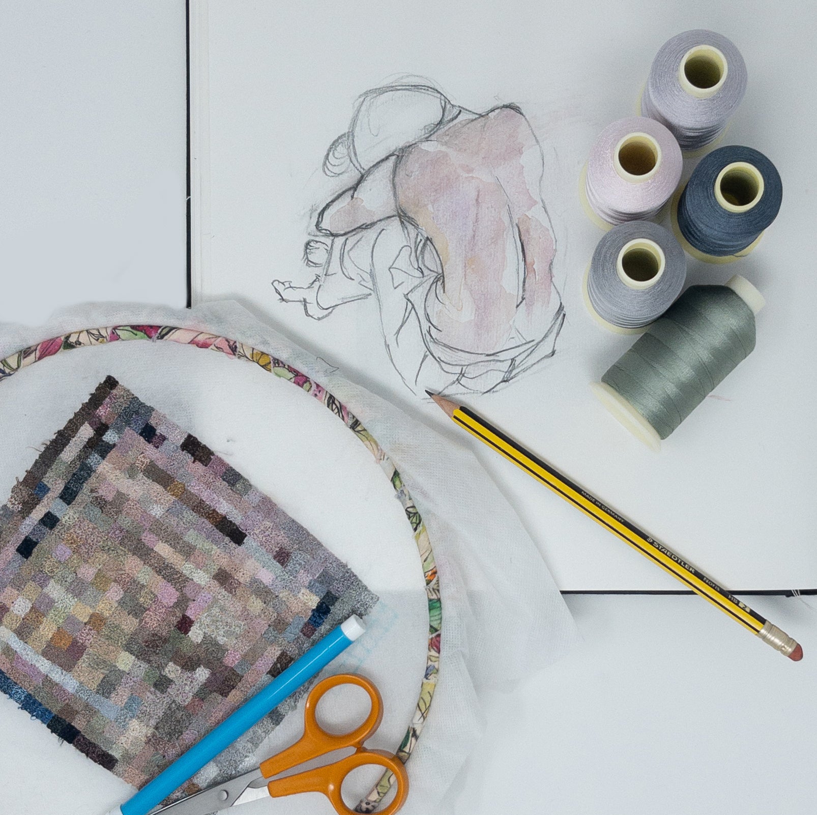 Designing, Painting and Surface Embellishment Courses – Hand & Lock