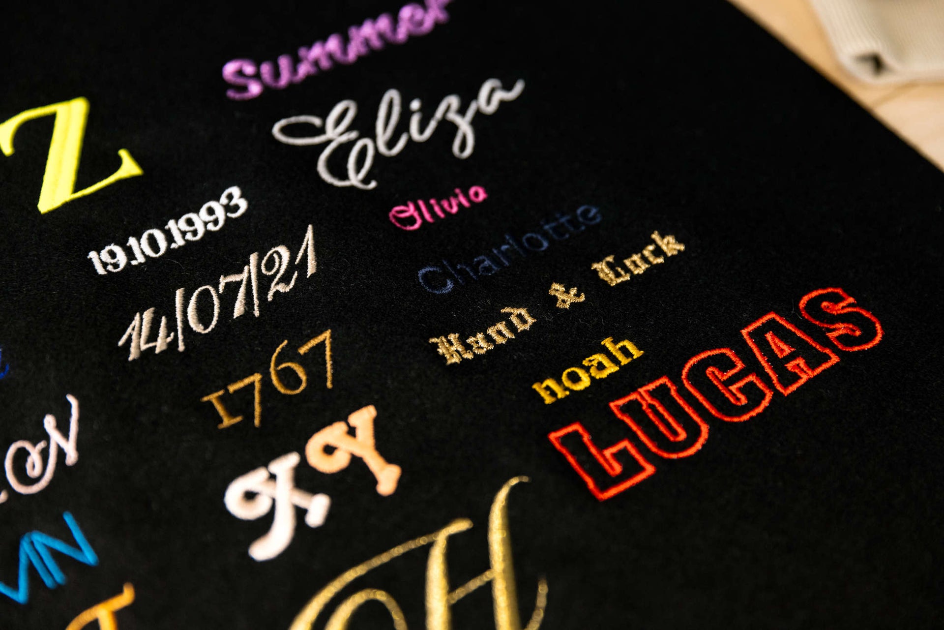 Monogramming – Hand & Lock
