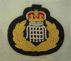 Customs and Excise Cap Badge – Hand & Lock